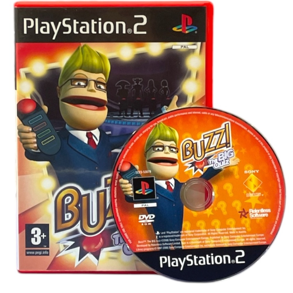 Pre-owned Sony BUZZ! The BIG Quiz PS2 Game - Own4Less
